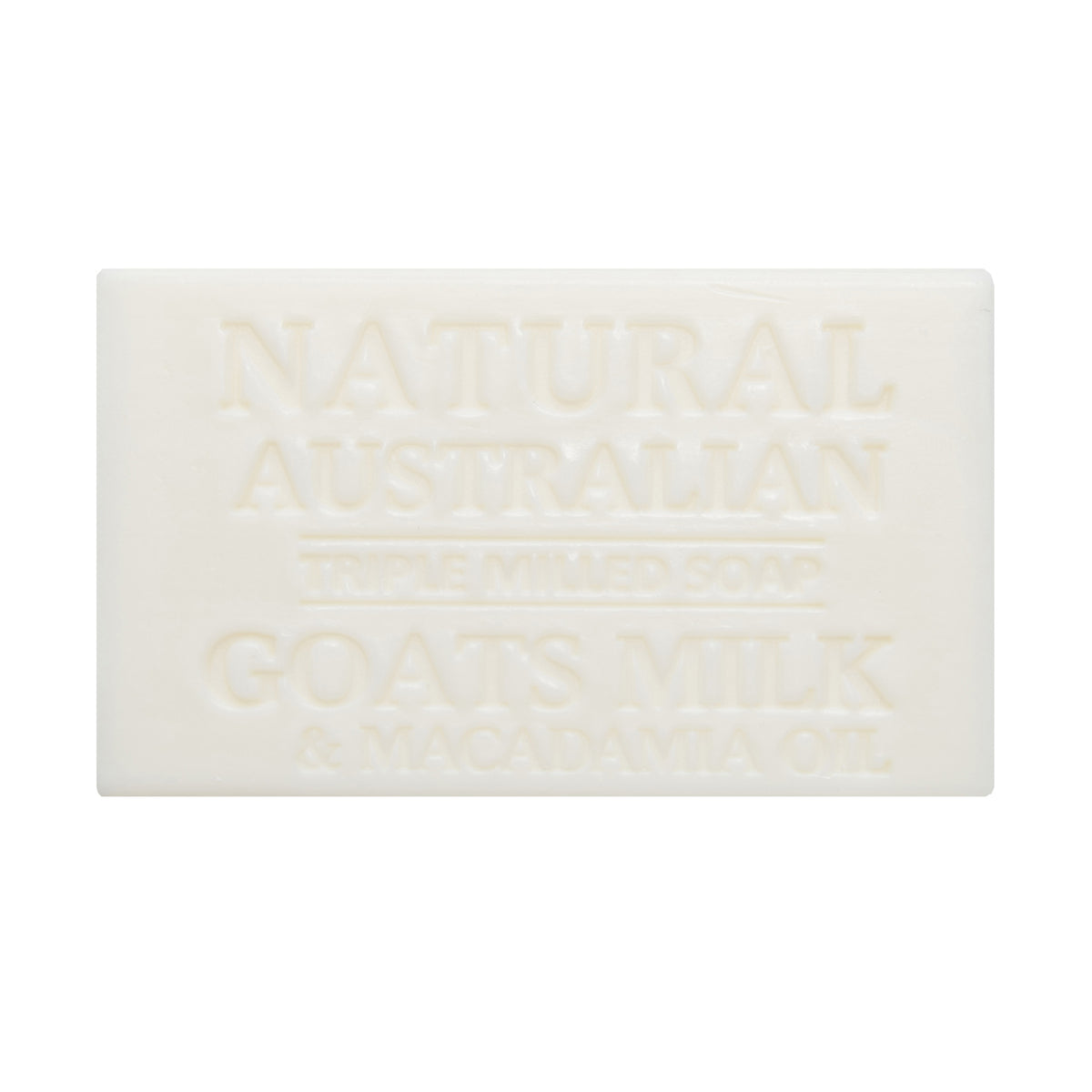 100g Goats Milk & Macadamia Oil Soap Shelf Ready Display – Natural ...